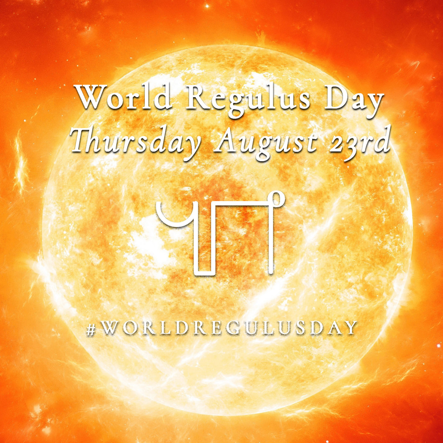 Astrological Holiday — World Regulus Day! August 23rd - Sphere + Sundry