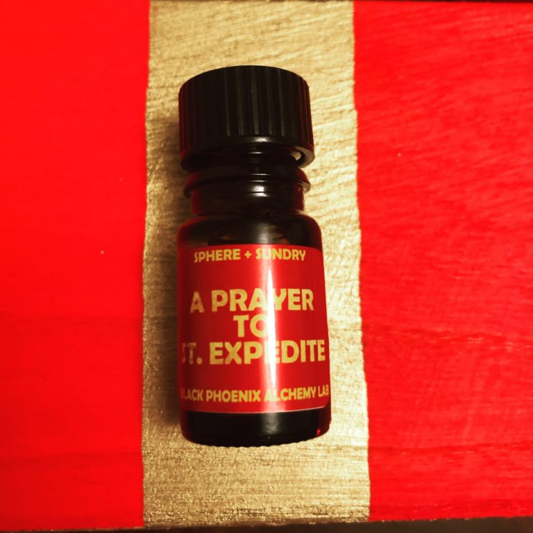 A Prayer to St. Expedite Perfume Oil - Sphere + Sundry